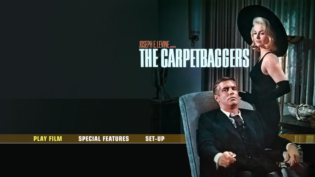 Blu-ray Review: THE CARPETBAGGERS (1964) - cinematic randomness