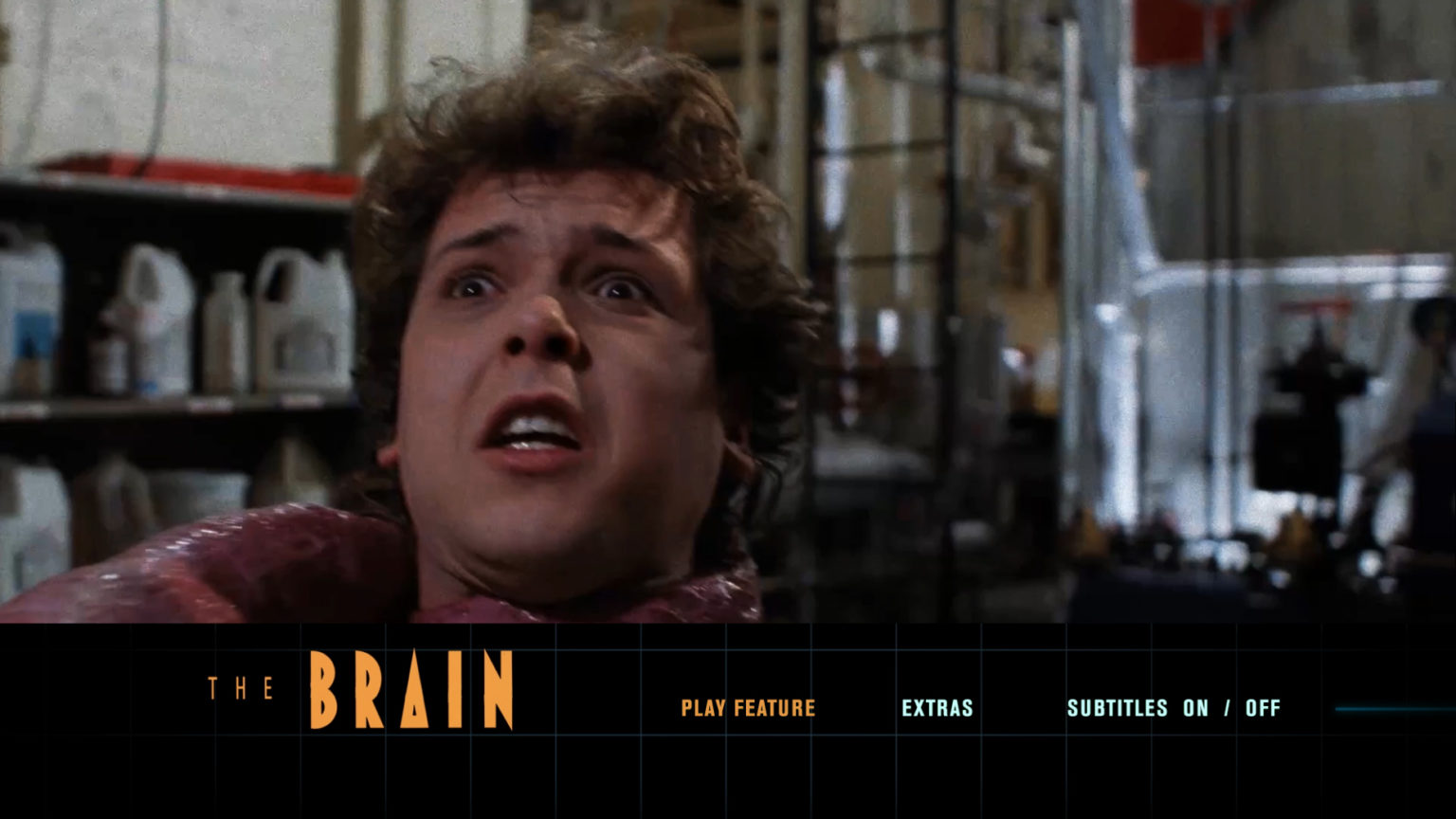 Blu-ray Review: THE BRAIN (1988) - cinematic randomness