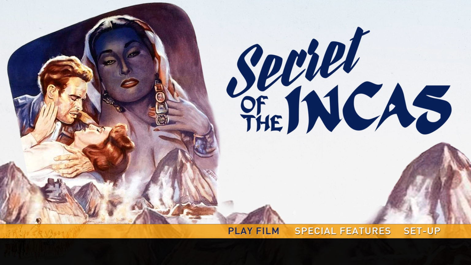 Blu-ray Review: SECRET OF THE INCAS (1954)